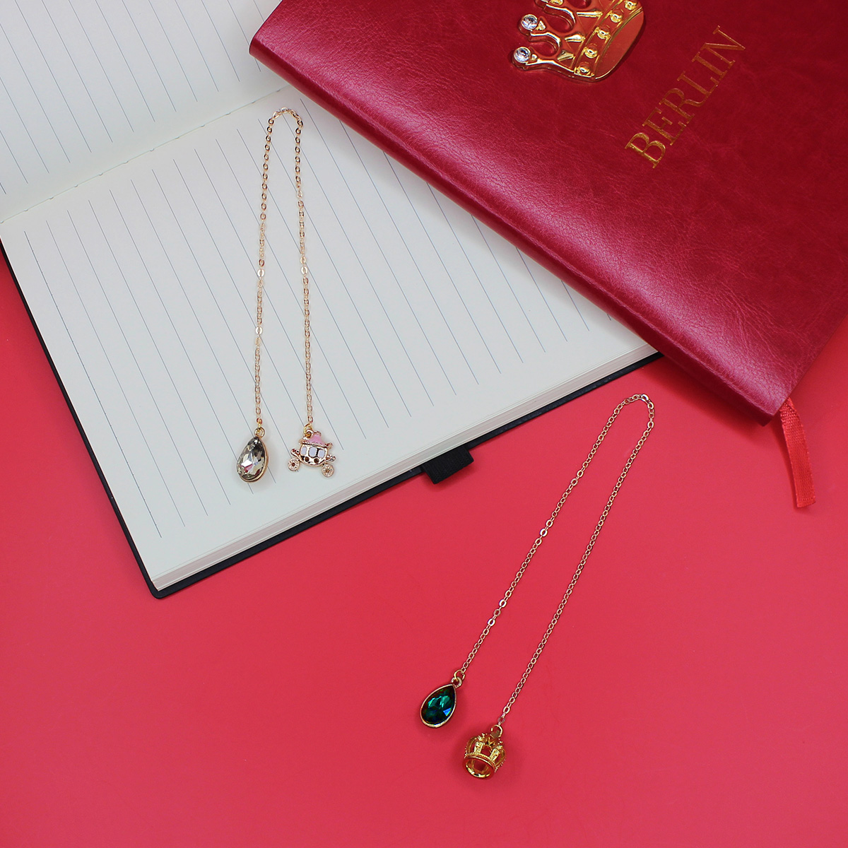 Royal Diamond Crown Gorgeous Bookmarks For Page | TSKY STATIONERY